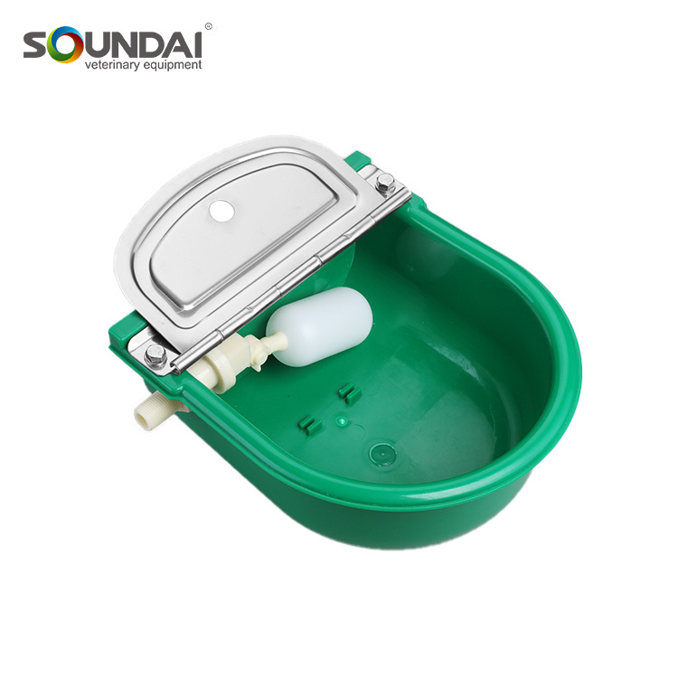 SDWB08 5L Plastic Drinking Bowl With Stainless Steel Flat Cover ...